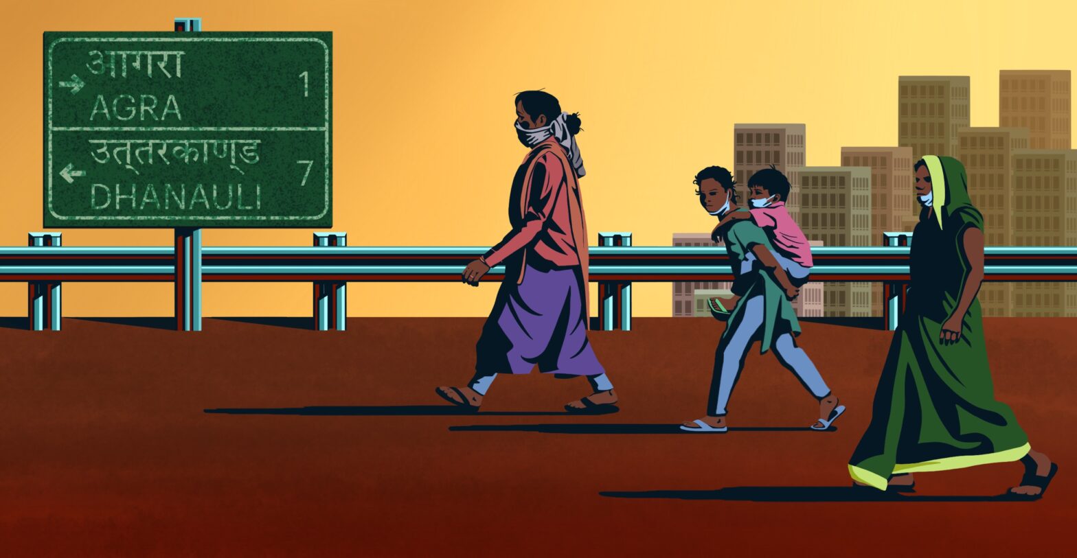 Staying Behind: Out of cities and work, India’s women migrant workers ...